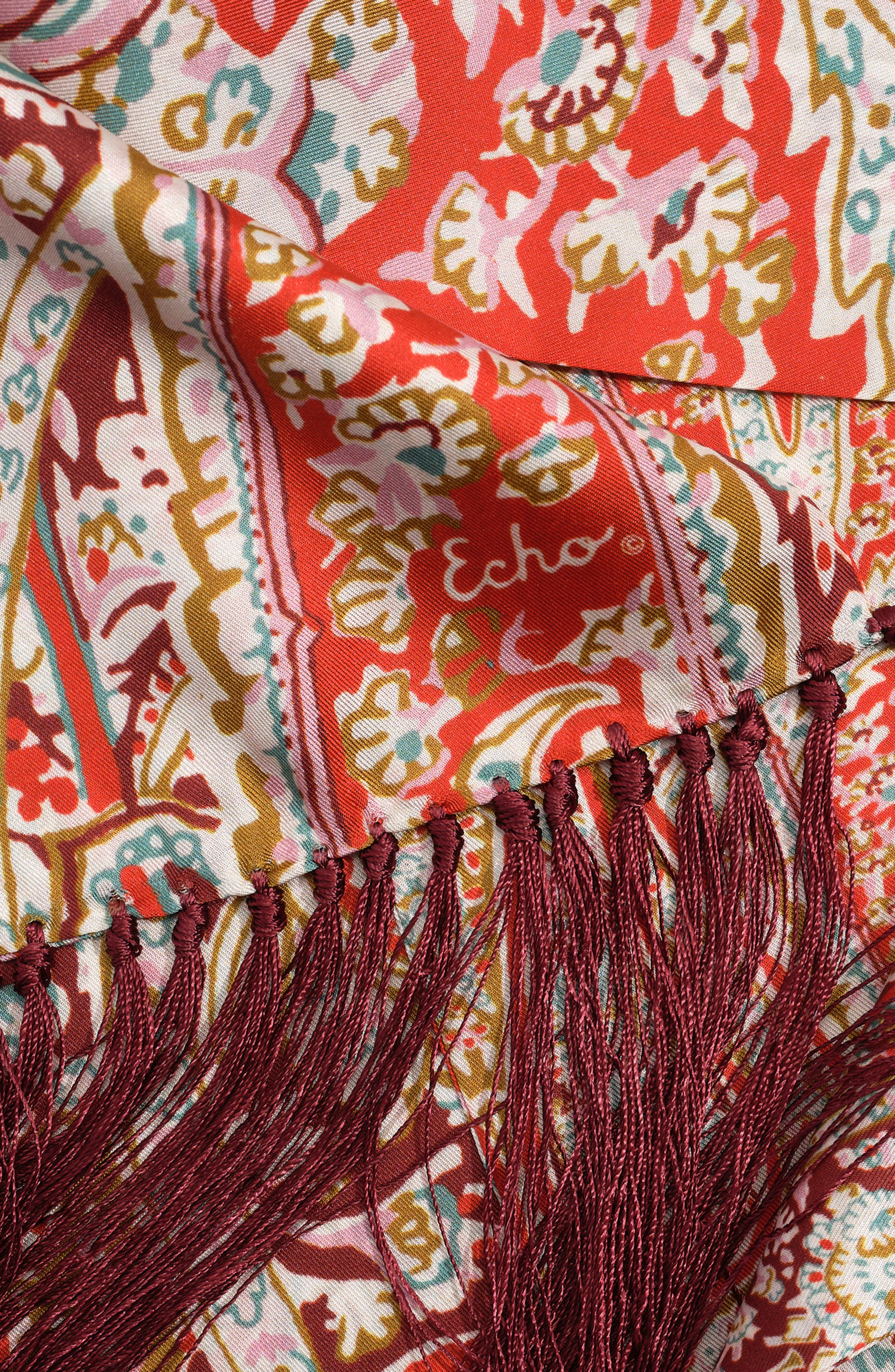 Echo Paisley Tubular Fringe Scarf | Nordstrom