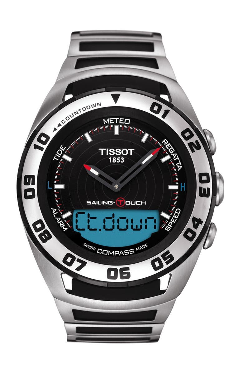 Tissot Men's Sailing-Touch Bracelet Watch, 45mm | Nordstromrack