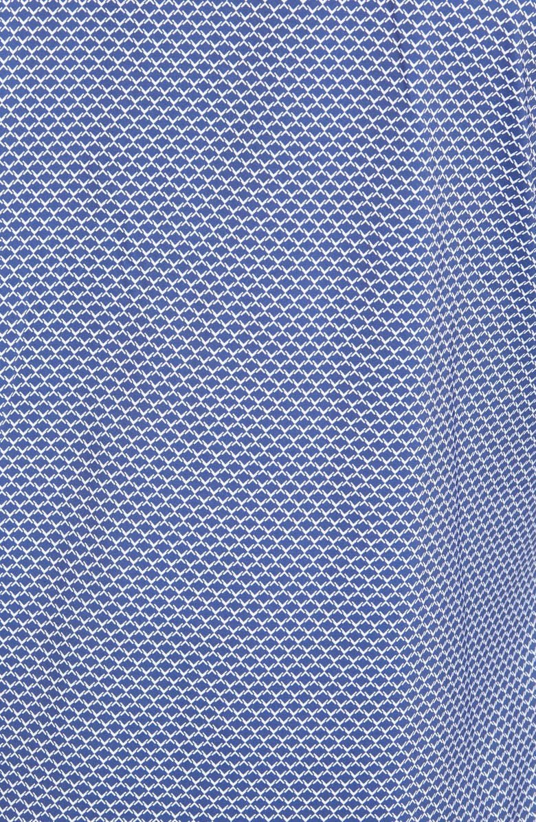 BOSS Hugo Boss Ronni Slim Fit Geo Print Knit Button-Up Shirt ...