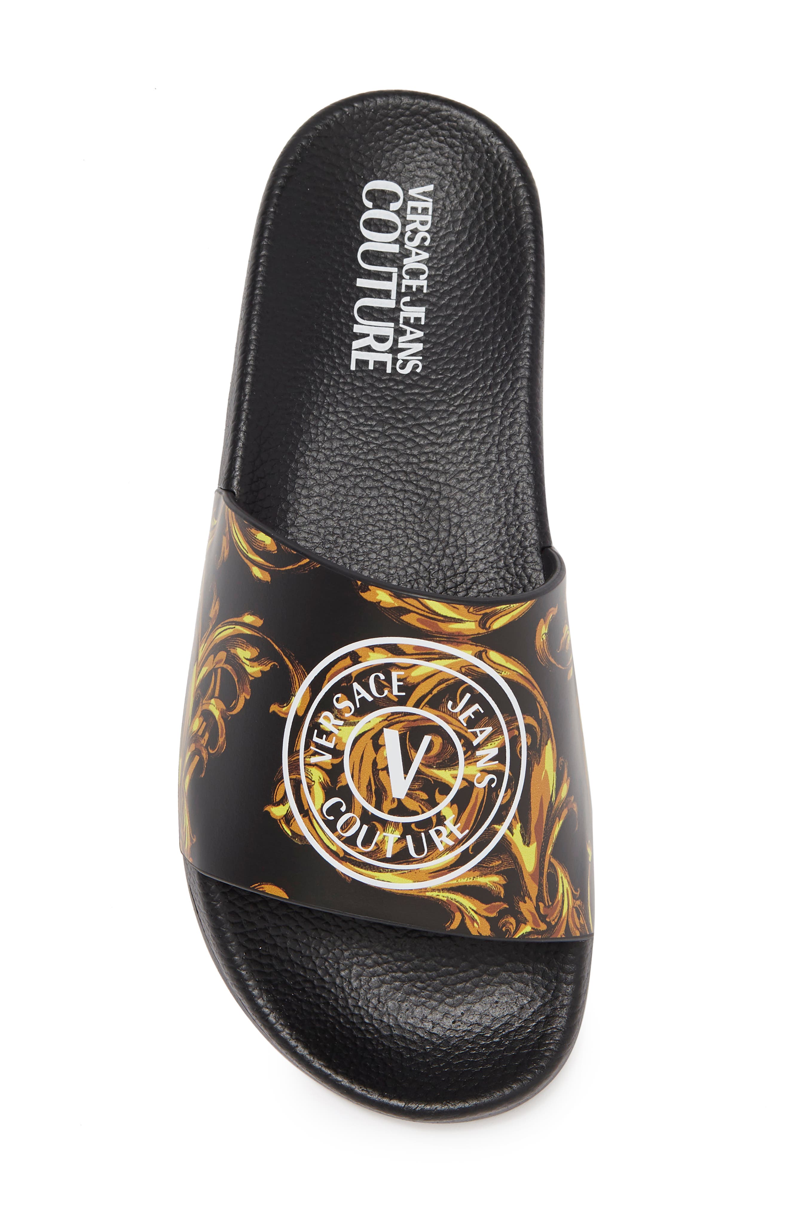 Versace Jeans Logo Slide Sandal (Women) | Nordstromrack