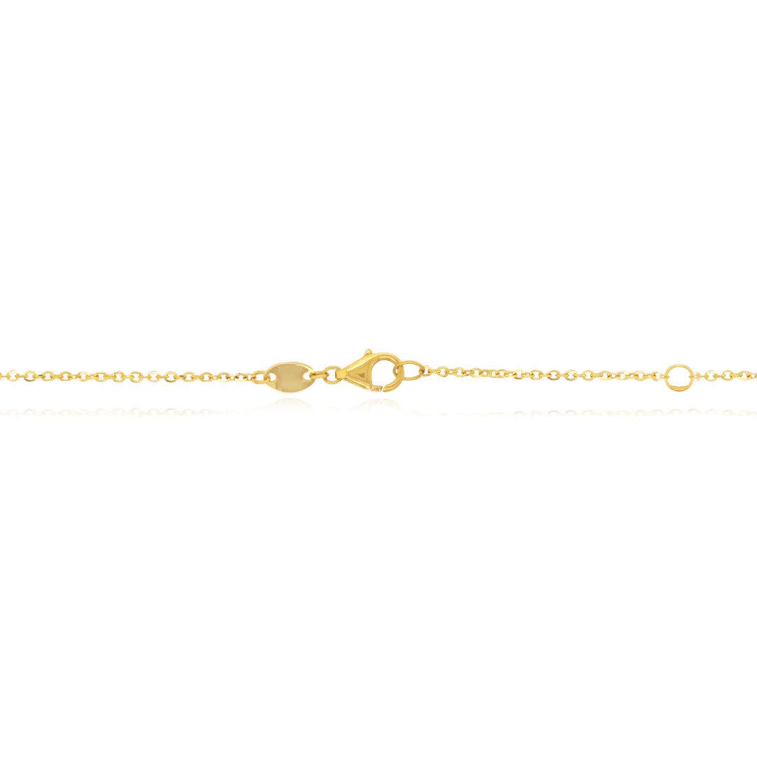 The Lovery Fine Jewelry Fluted Single Flower Necklace | Nordstrom
