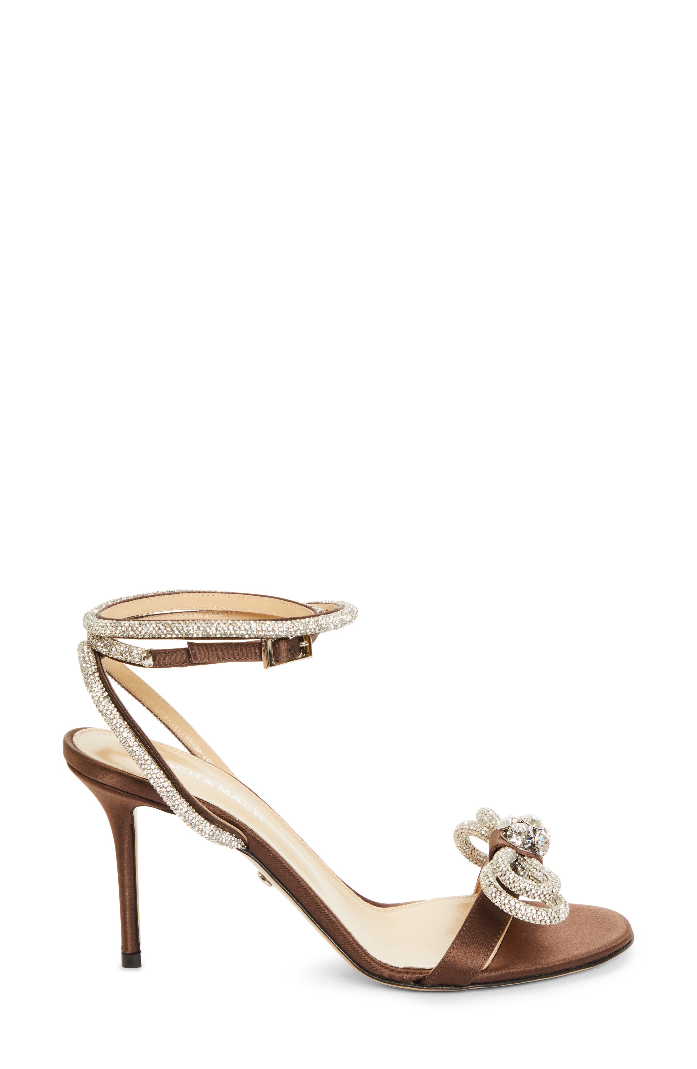 Mach & Mach Double Crystal Bow Sandal (Women) | Nordstromrack