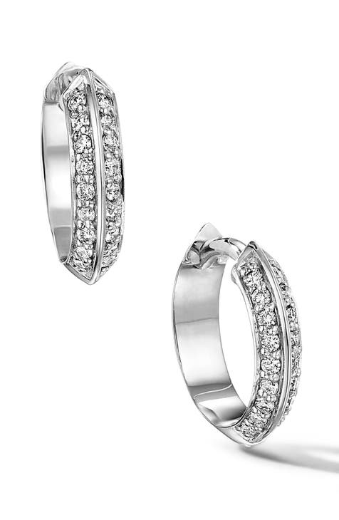 Hoop Diamond Earrings Nordstrom