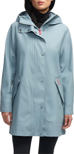 Hunter Acacia Waterproof Rubberized Raincoat | Nordstrom