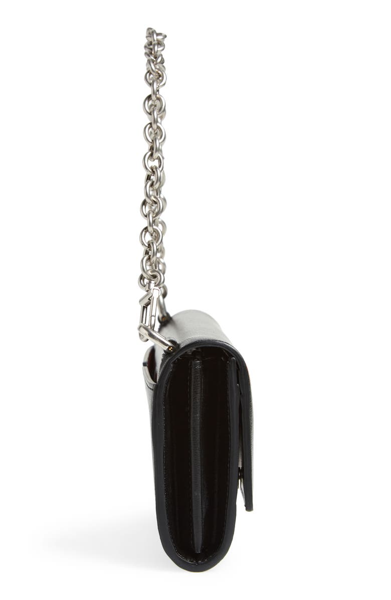 Off-White Jitney Quote Leather Wallet on a Chain | Nordstromrack