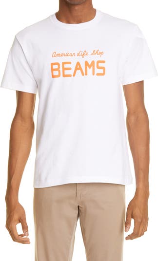 BEAMS Plus Logo Cotton Tee | Nordstrom