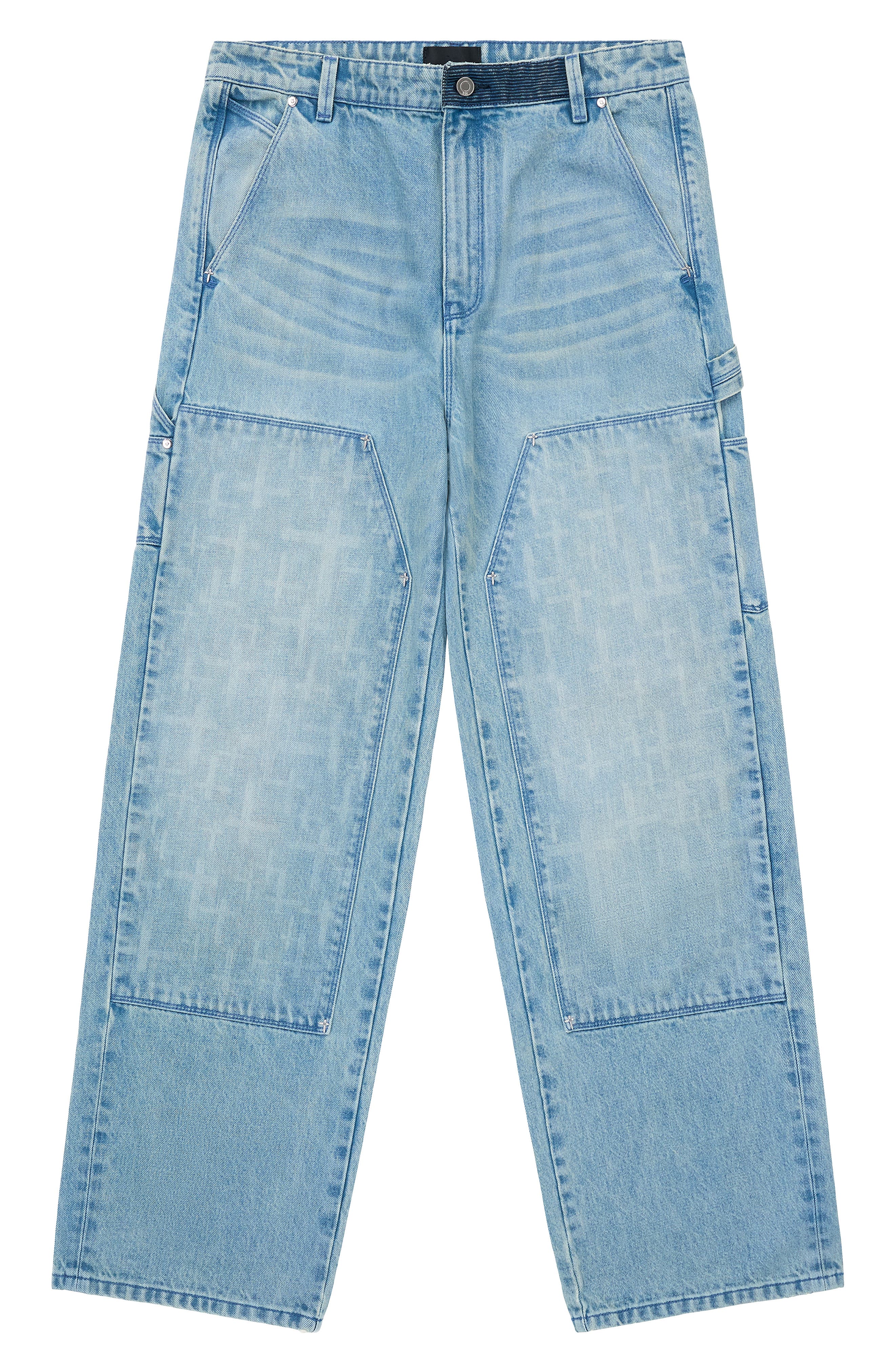 RtA Santiago Relaxed Straight Leg Carpenter Jeans | Nordstrom