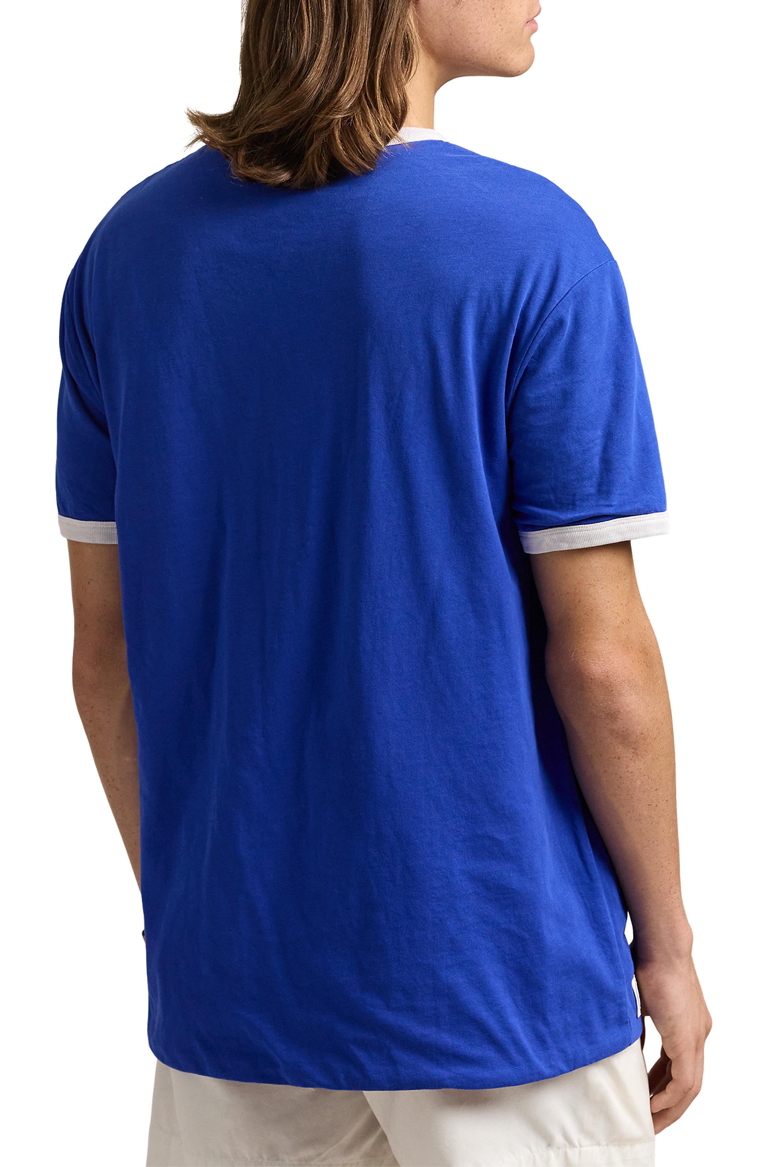 Polo Ralph Lauren Uneven Jersey Graphic T-Shirt | Nordstromrack