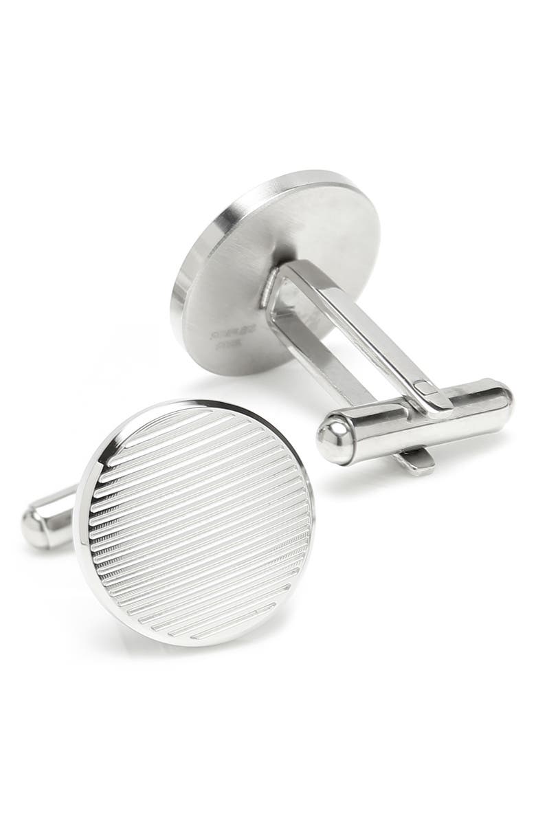 Cufflinks, Inc. Line Stainless Steel Cuff Links | Nordstromrack
