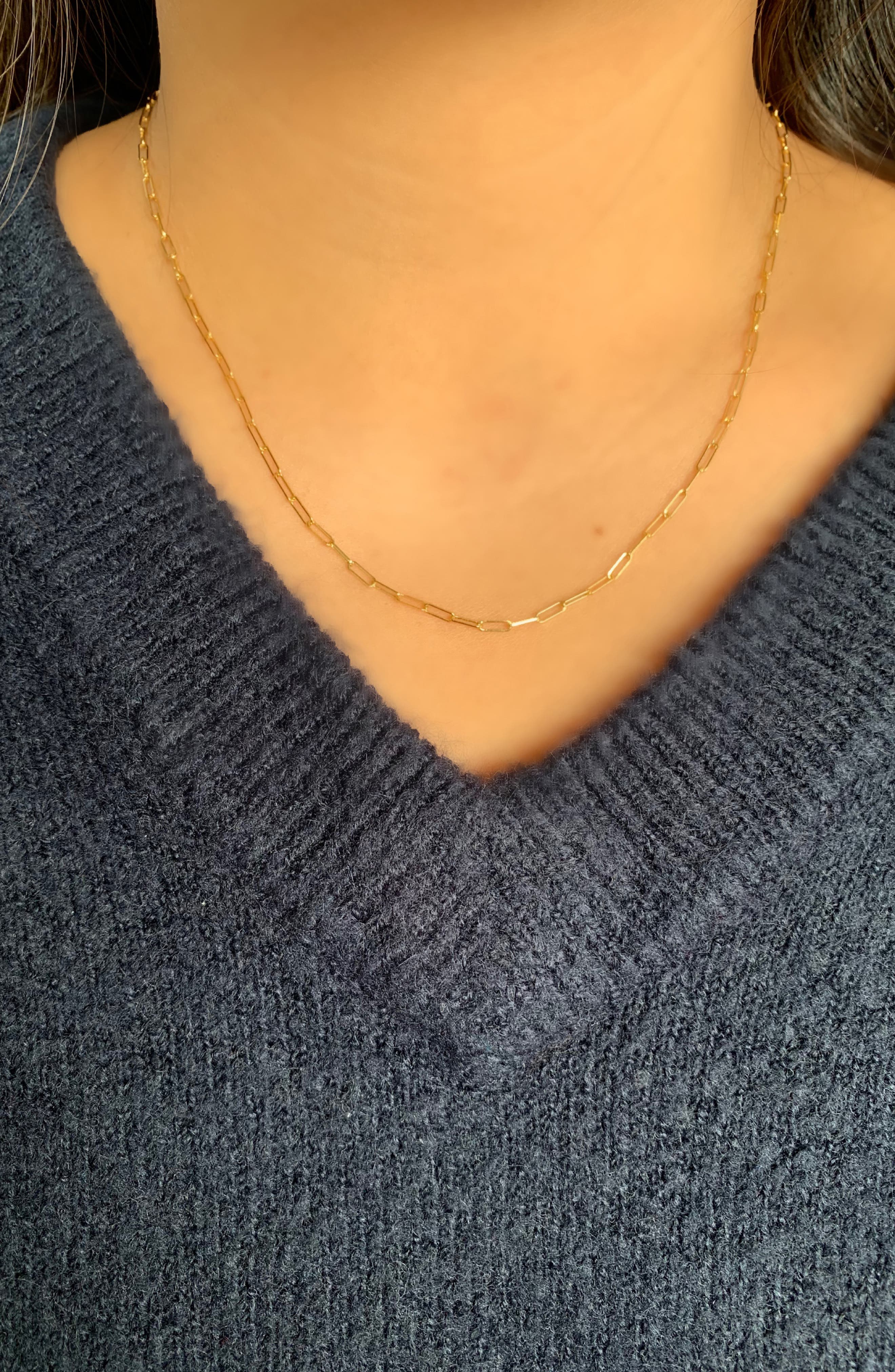 Sethi Couture Paper Clip Chain Necklace | Nordstrom