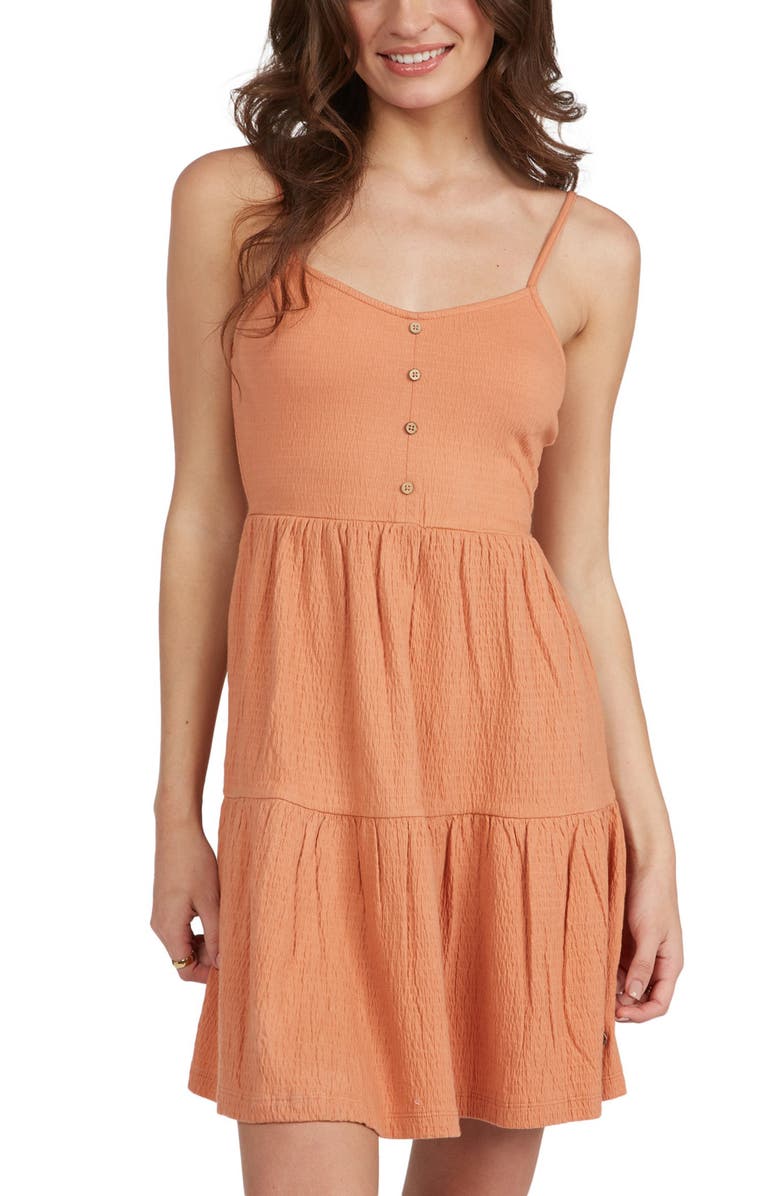 Roxy Beach Hangs Cotton Blend Minidress | Nordstrom