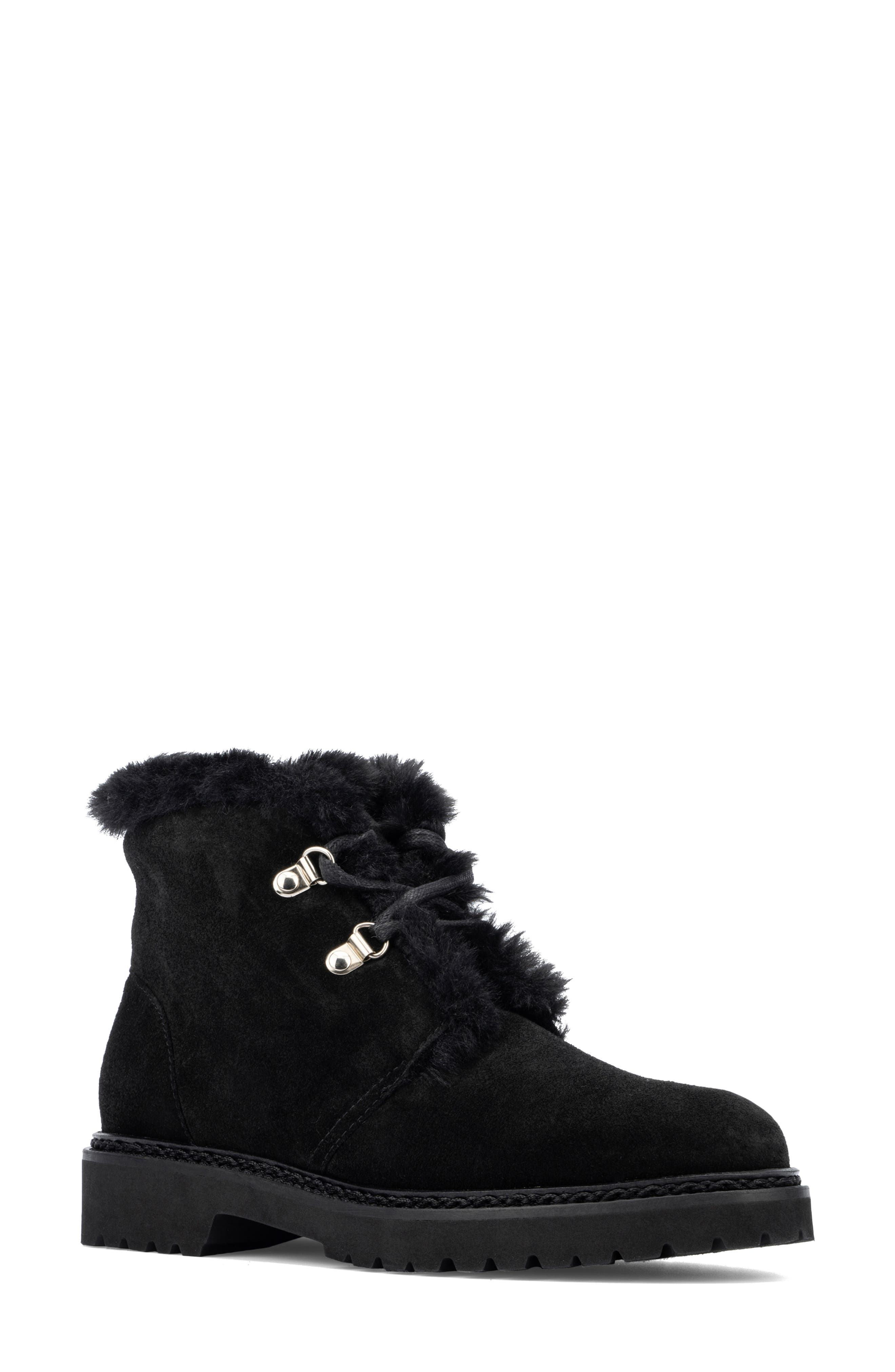 Aquatalia Madelina Faux Fur Water Repellent Boot (Women) | Nordstromrack