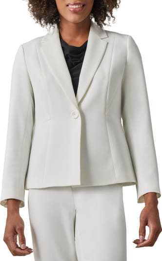 KASPER Princess Seam Crepe Jacket | Nordstrom