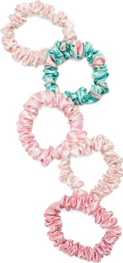 slip Pure Silk 5-Pack Medium Scrunchies | Nordstromrack