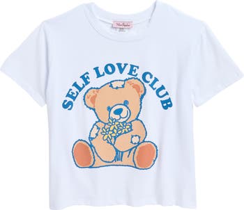 MISS POPULAR Kid's Teddy Bear Stretch Cotton T-Shirt | Nordstromrack