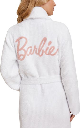 Barefoot Dreams® Barbie® Rib CozyChic™ Robe | Nordstrom
