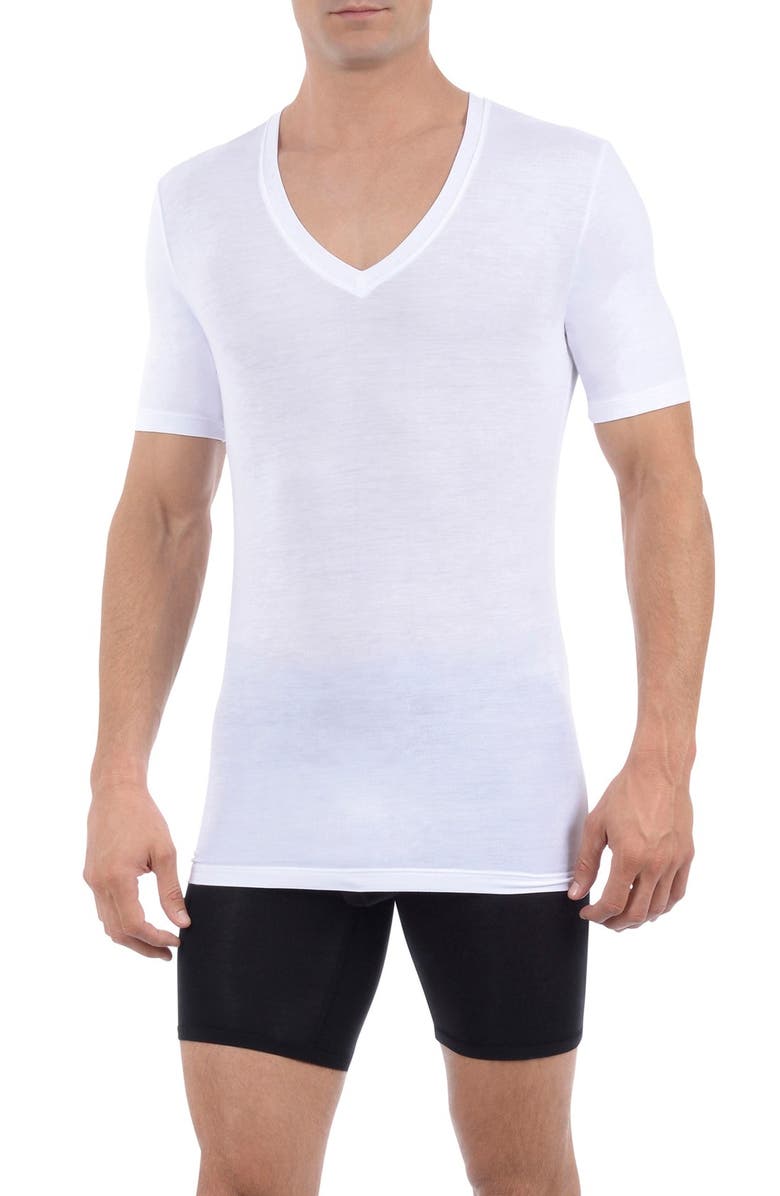 Tommy John Second Skin Micromodal Deep V-Neck Undershirt | Nordstromrack