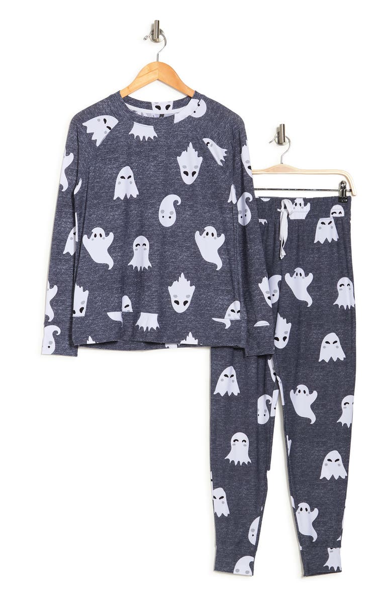 JACLYN Ghost Long Sleeve Pajamas | Nordstromrack