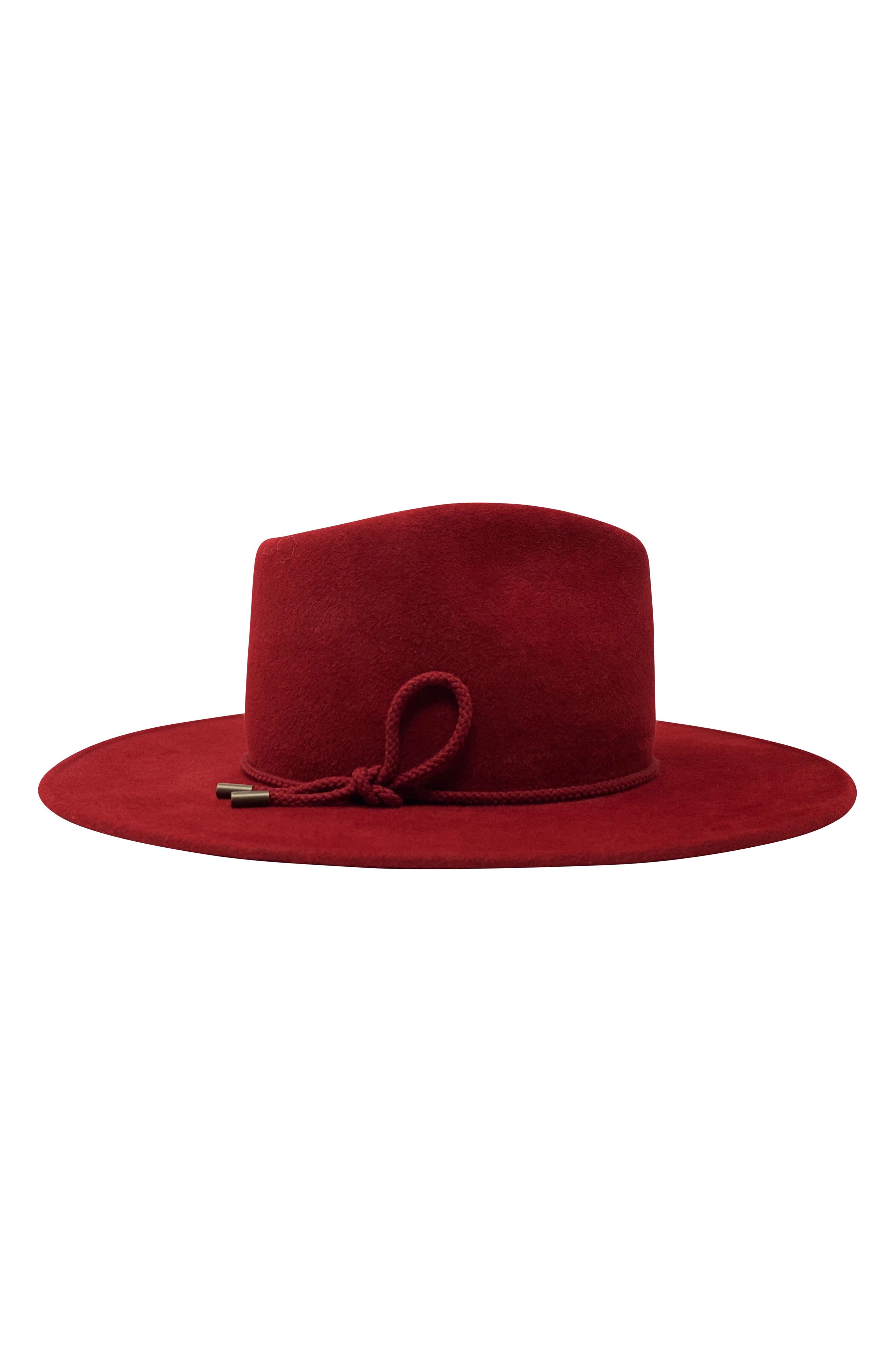 Frances Grey Wide Brim Fedora | Nordstrom