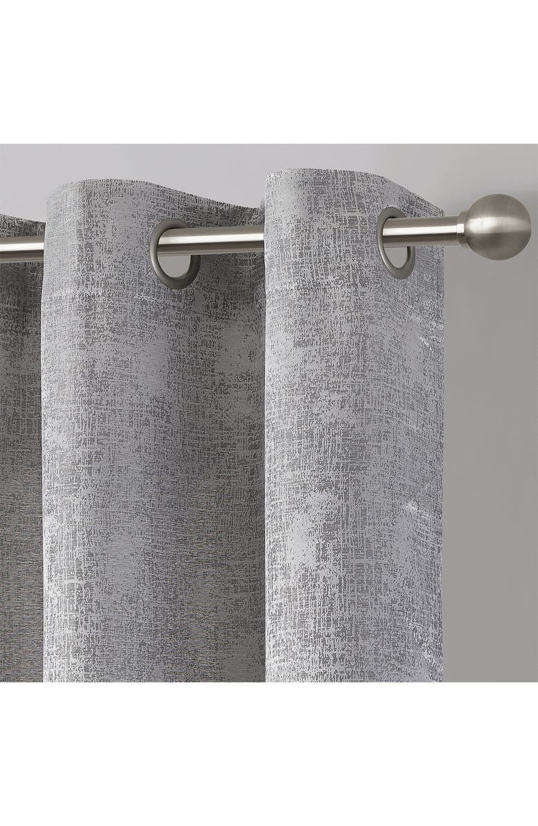 VCNY HOME Rosalie Silver Grommet Window Panels - 76" x 84" - Set of 2 ...