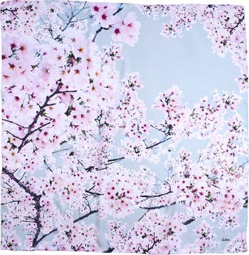 Echo Cherry Blossoms Silk Square | Nordstrom