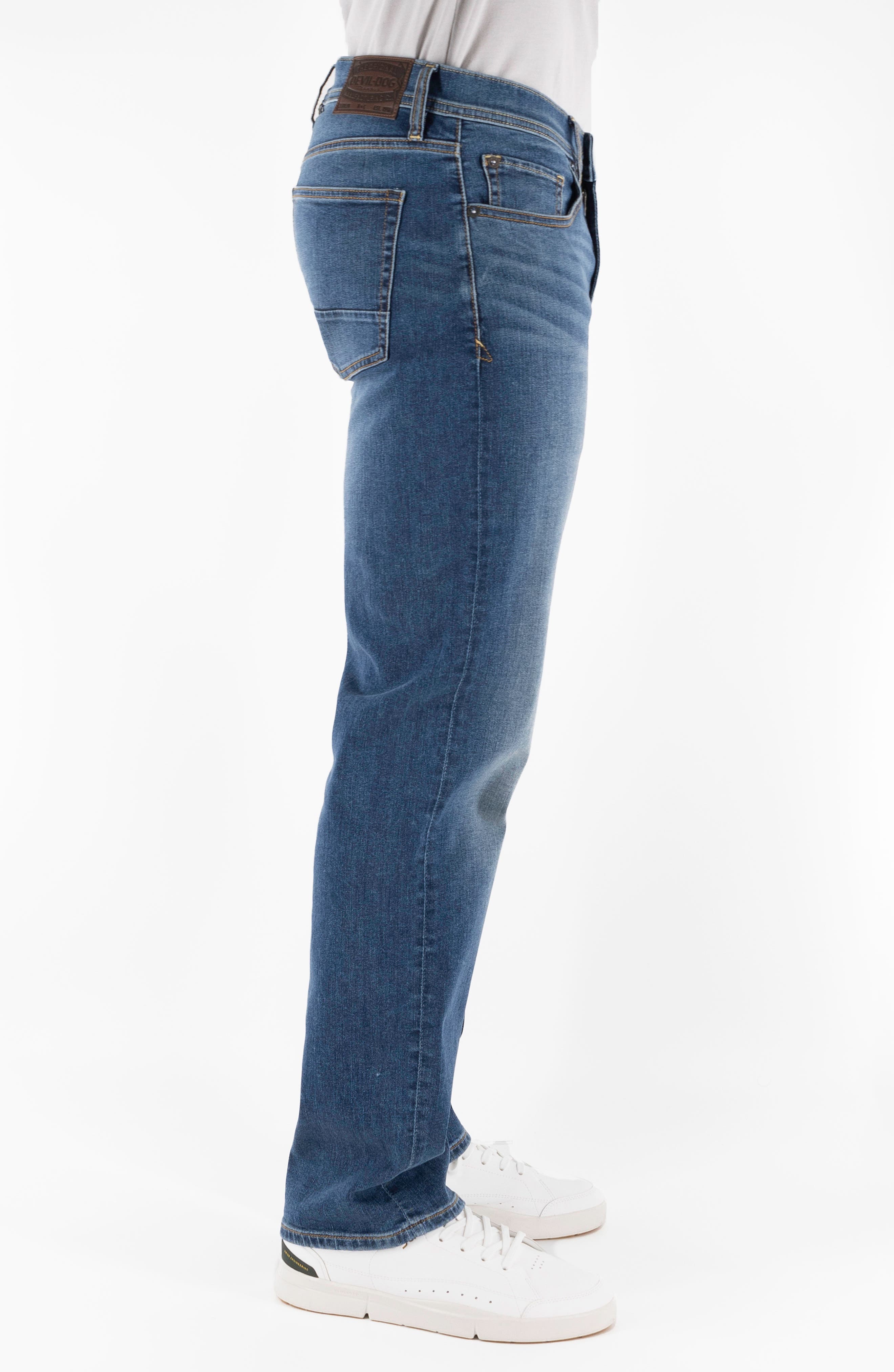 Devil-Dog Dungarees Relaxed Straight Leg Stretch Jeans | Nordstrom