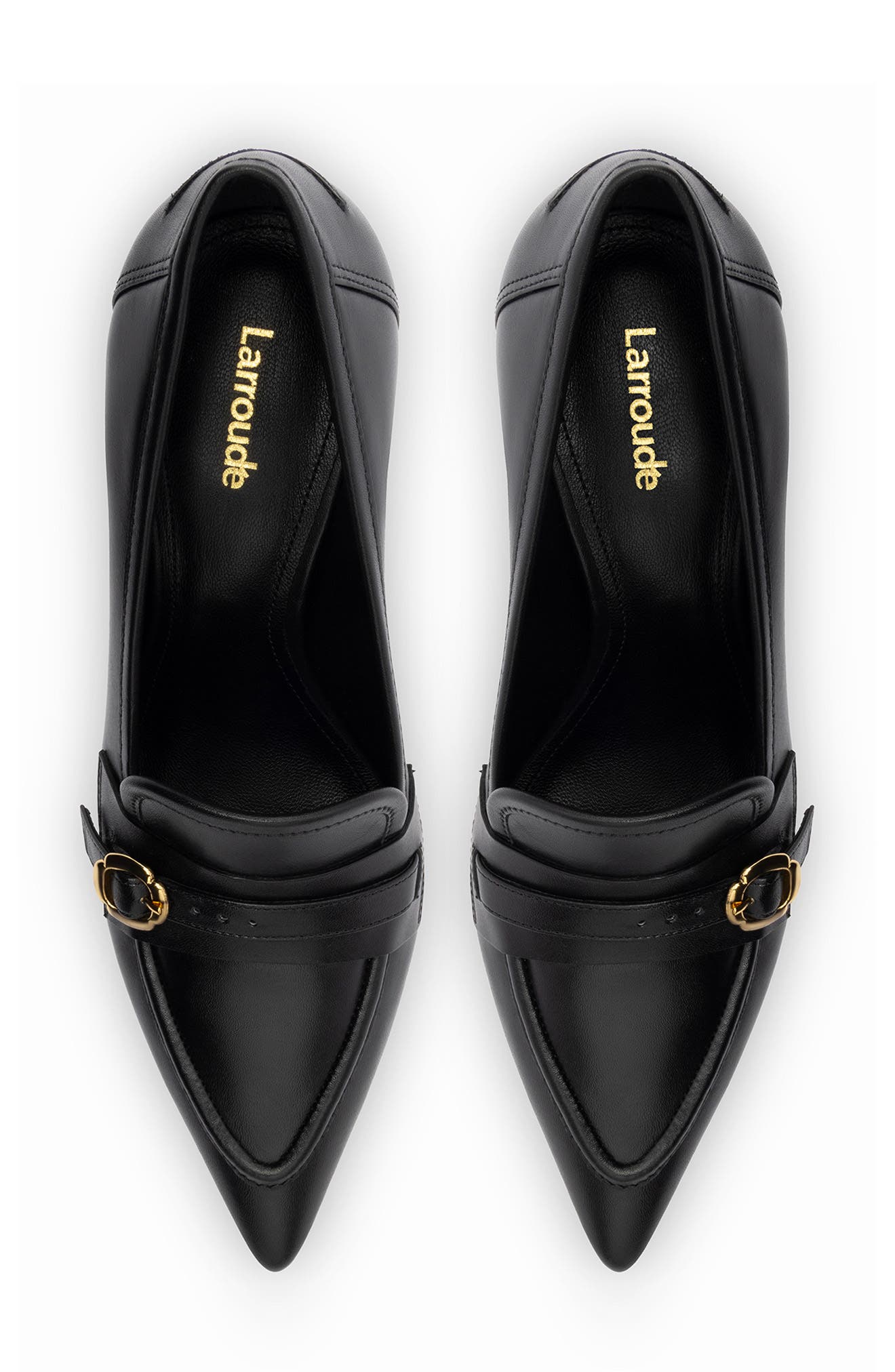 Larroudé Susan Pointed Toe Loafer Pump (Women) | Nordstromrack
