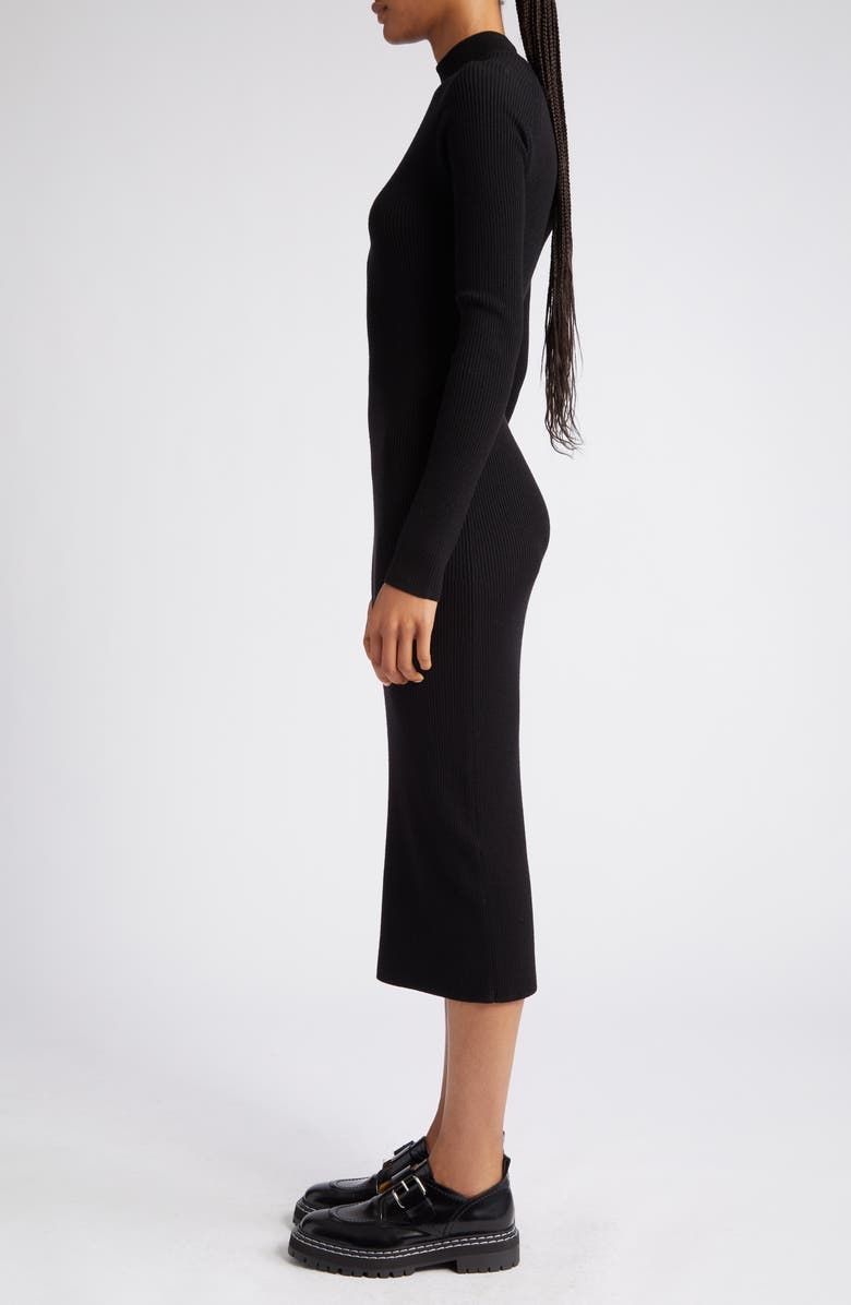 Max Mara Desio Long Sleeve Virgin Wool Blend Sweater Dress | Nordstromrack