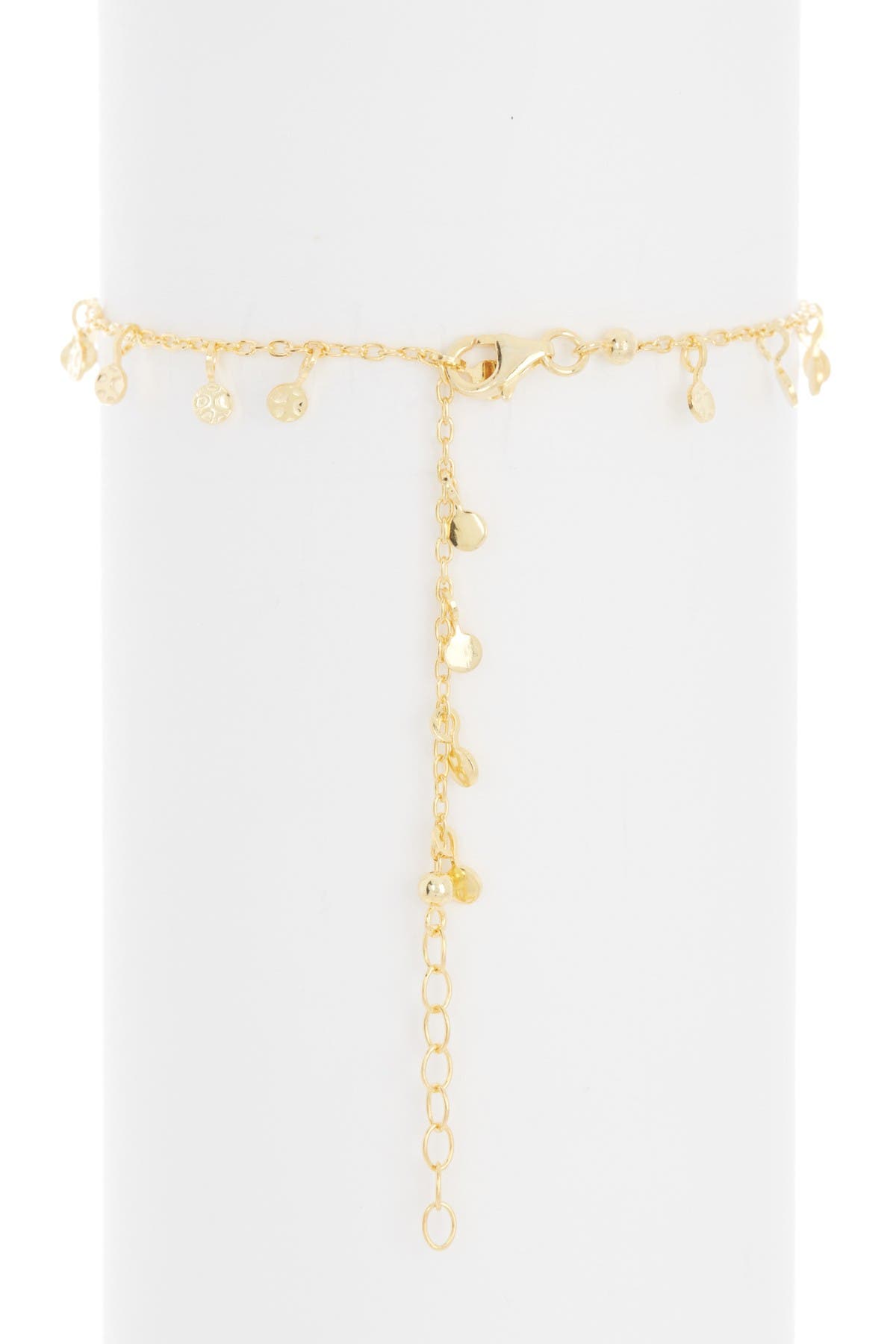 Adornia 14K Yellow Gold Plated Confetti Anklet | Nordstromrack