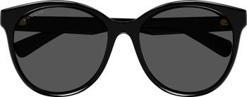 Gucci 57mm Polarized Panthos Sunglasses | Nordstrom