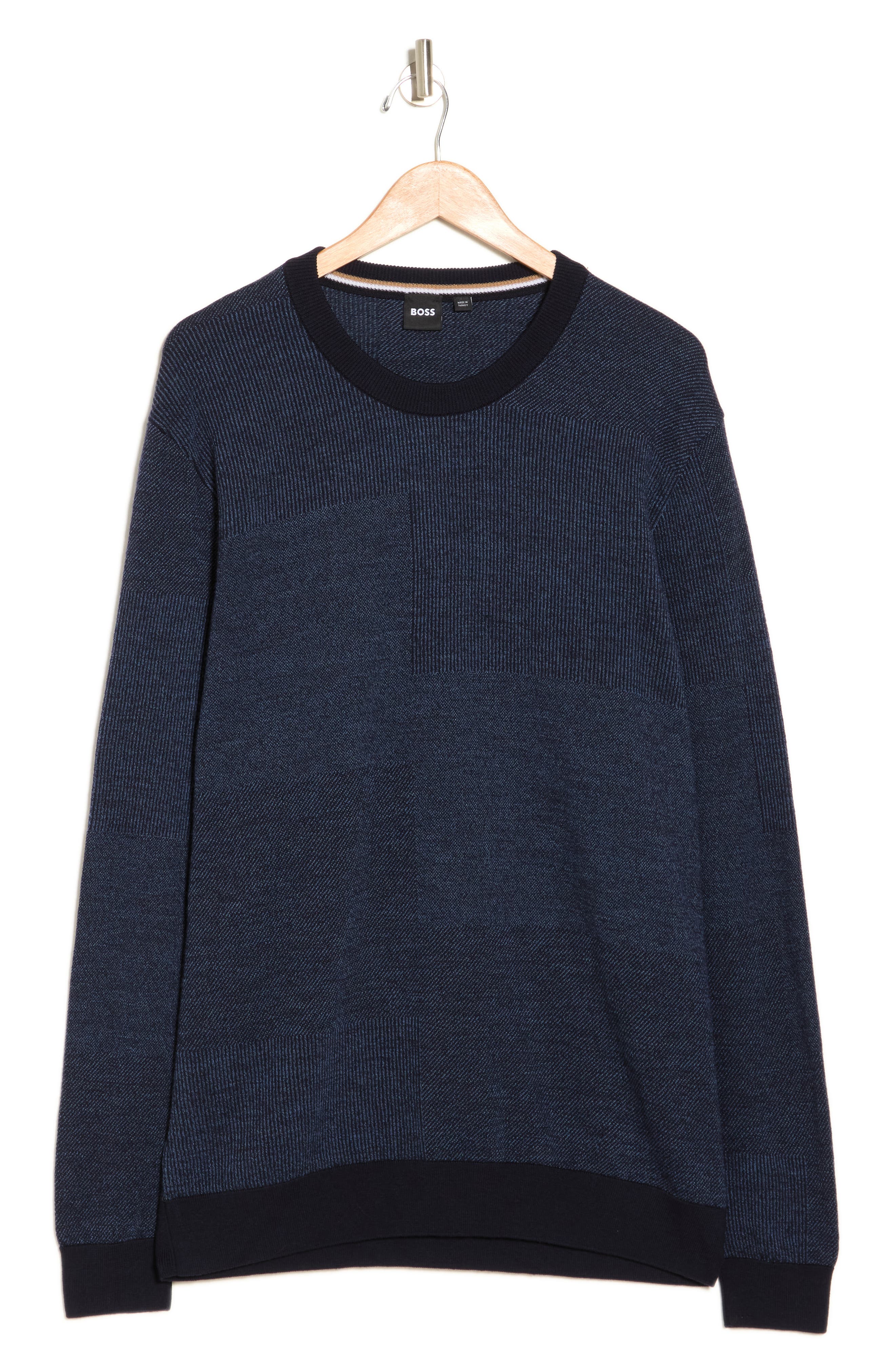 BOSS Leugenio Virgin Wool Crewneck Sweater | Nordstromrack