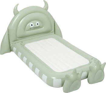 Sunnylife Kids Sleepover Bed Monster Sage, Inflatable Character Bed ...