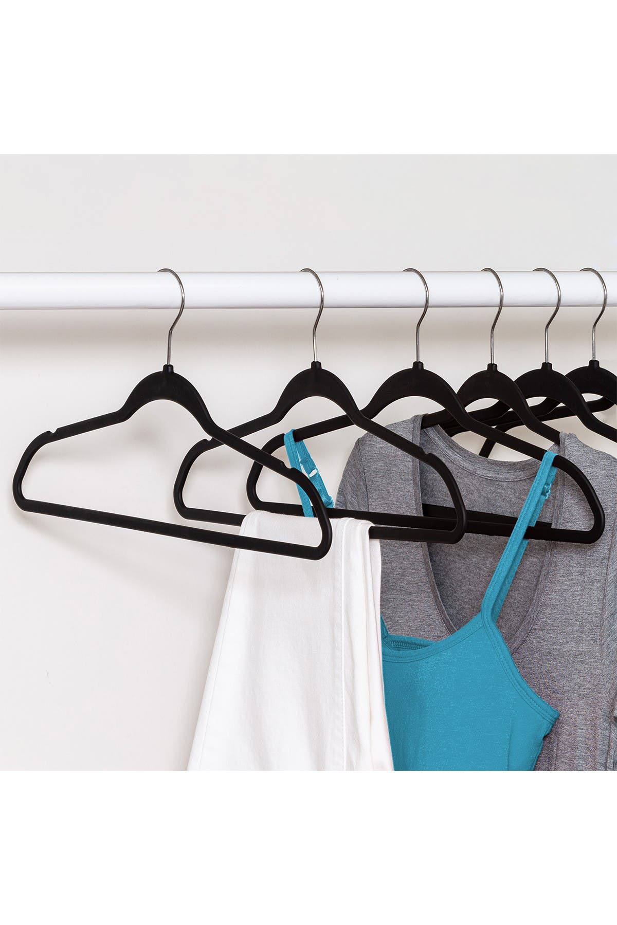 HONEY-CAN-DO Black Rubberized Hanger - Set of 50 | Nordstromrack