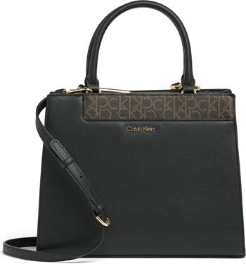 Calvin Klein Edie Logo Satchel | Nordstromrack