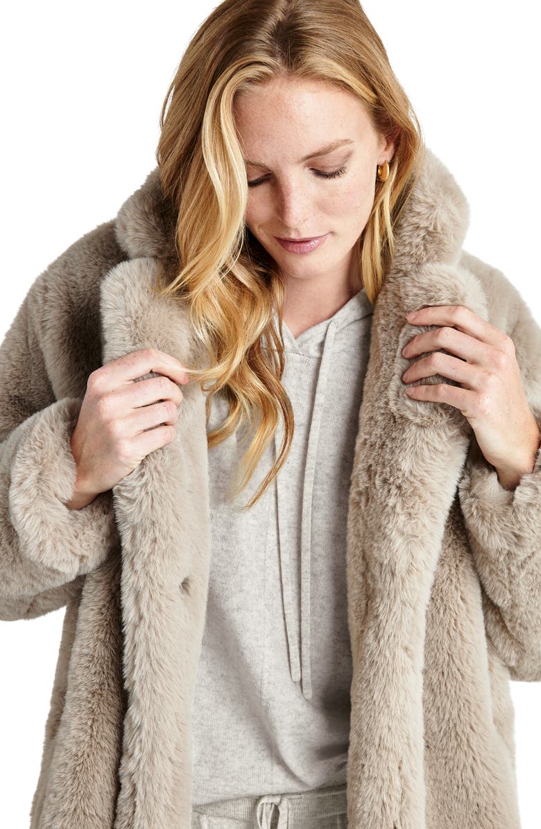 Splendid Mikaela Faux Fur Coat | Nordstrom