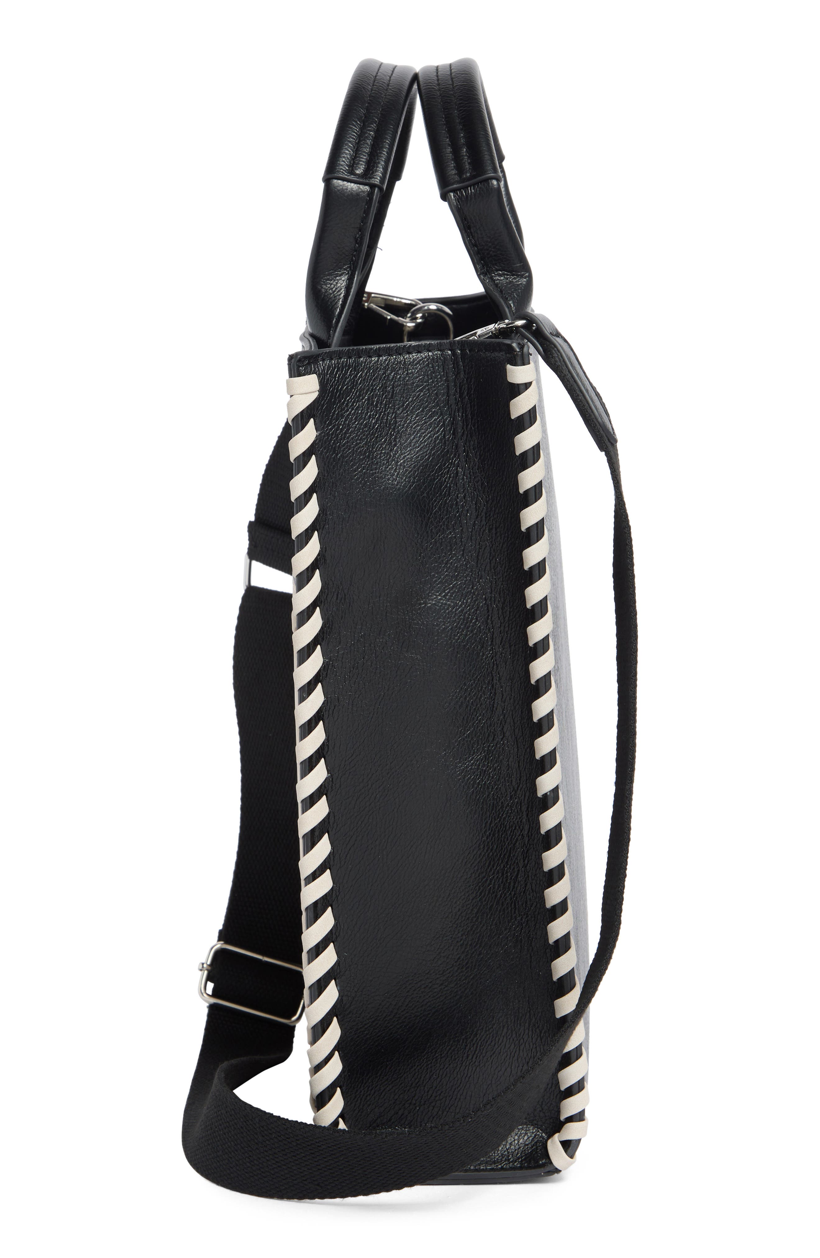 BCBG Two Tone Mini Whipstitch Tote Bag | Nordstromrack