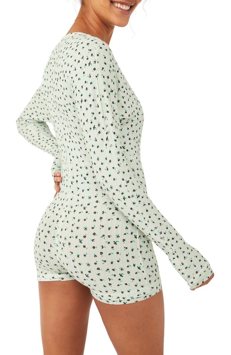 Free People Intimately FP Sleep In Long Sleeve Romper | Nordstromrack