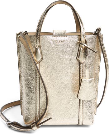 Tory Burch Mini Perry Medallic Leather Tote | Nordstromrack