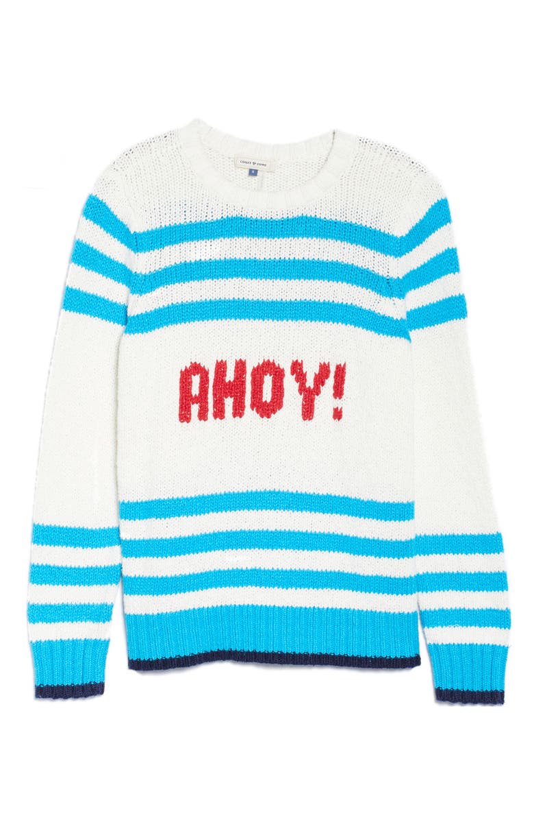 Court & Rowe Ahoy Stripe Cotton Sweater | Nordstrom