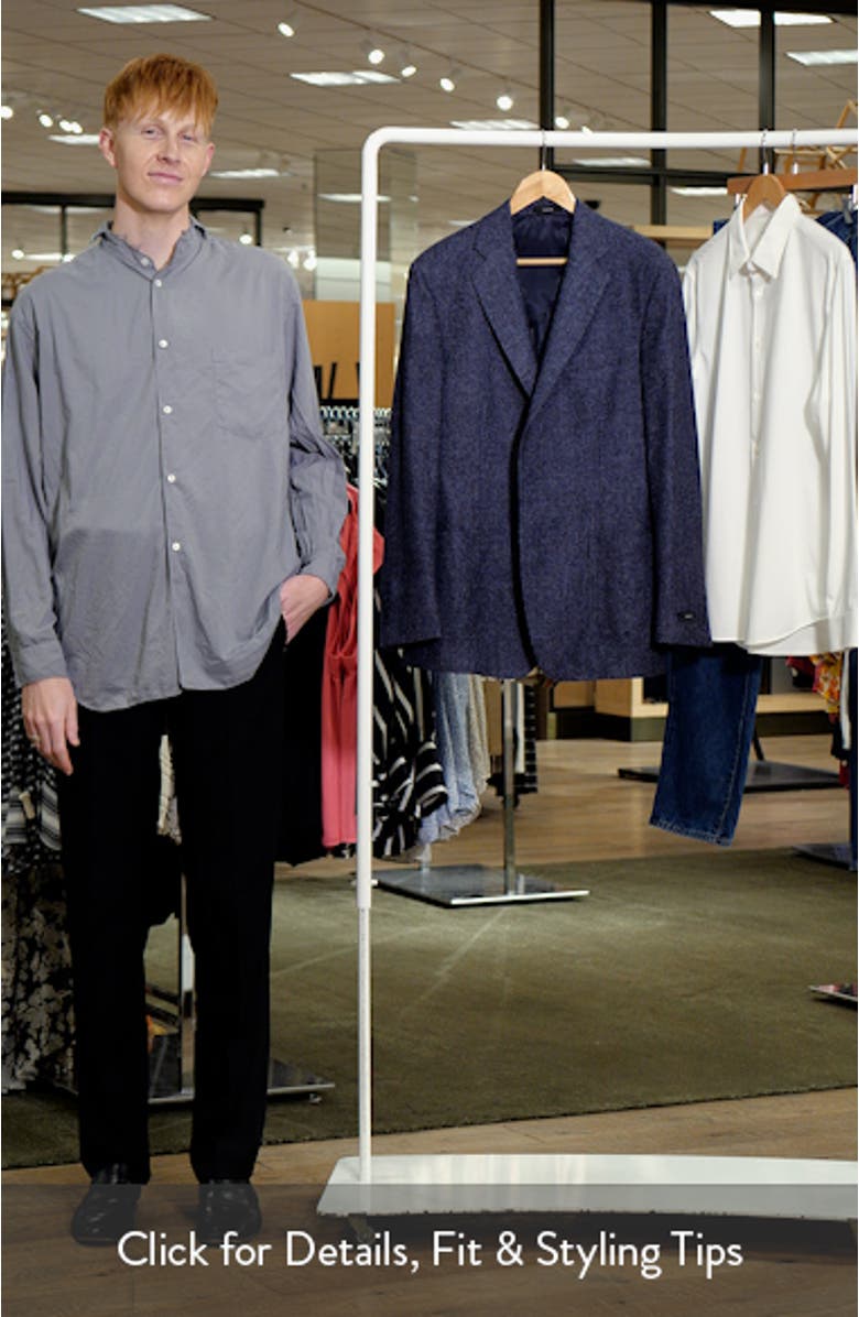 Vince Iker Slim Fit Check Wool & Baby Alpaca Blend Sport CoatIker Slim ...
