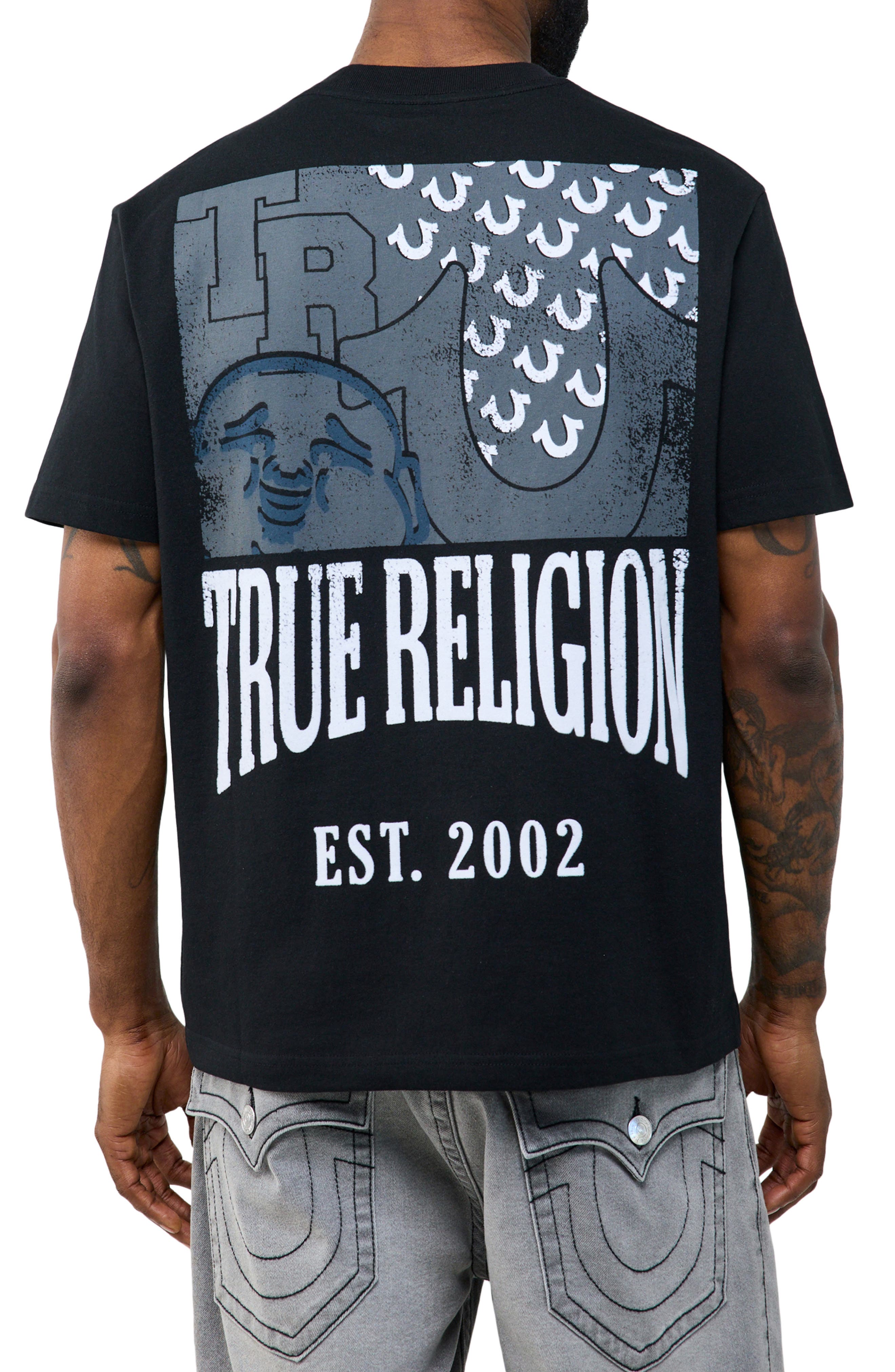 True Religion Buddha Arch Cotton Graphic T-Shirt (Men) | Nordstrom