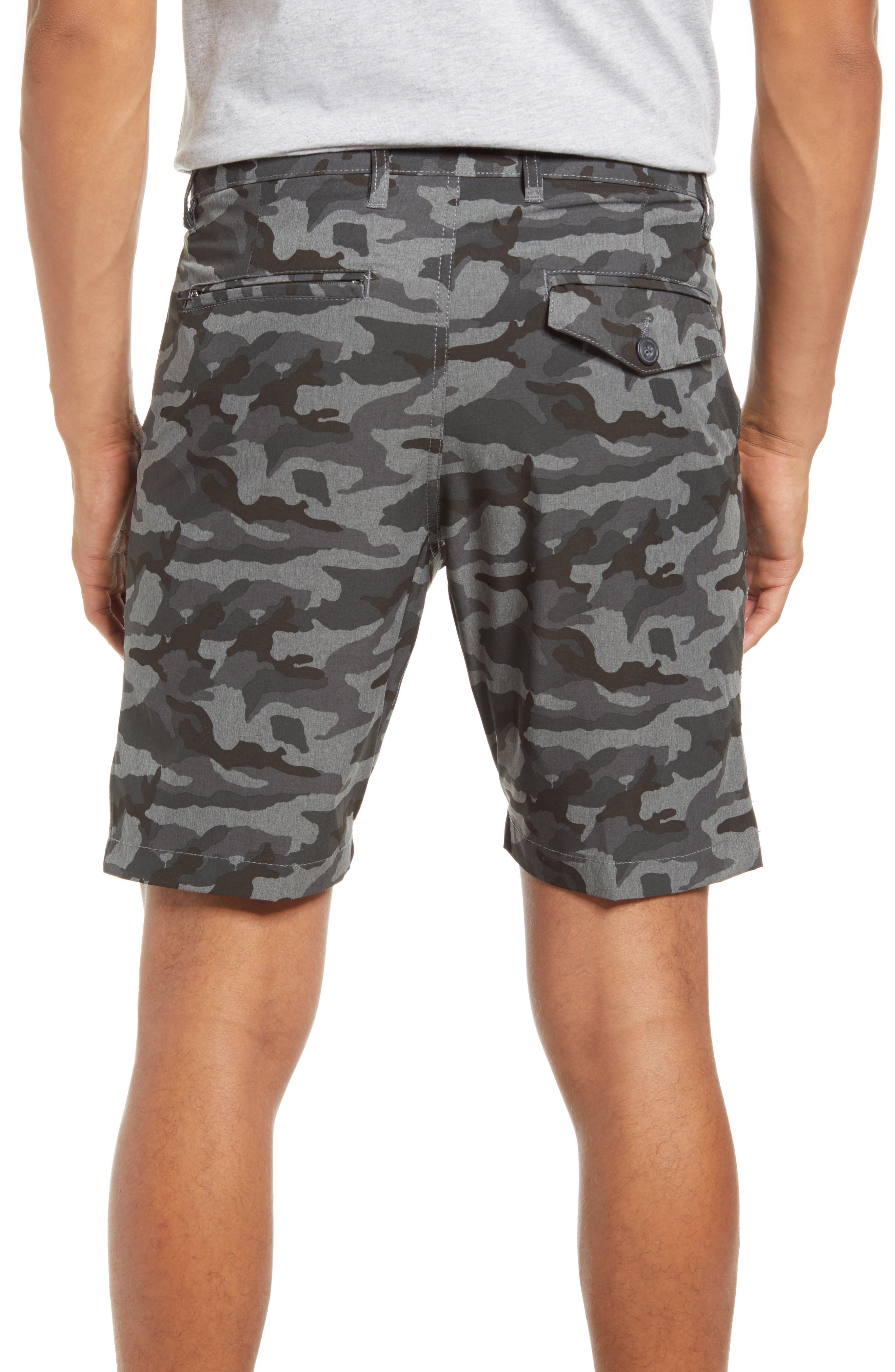 Men's Print Hybrid Flat Front Shorts (Men) | Nordstromrack