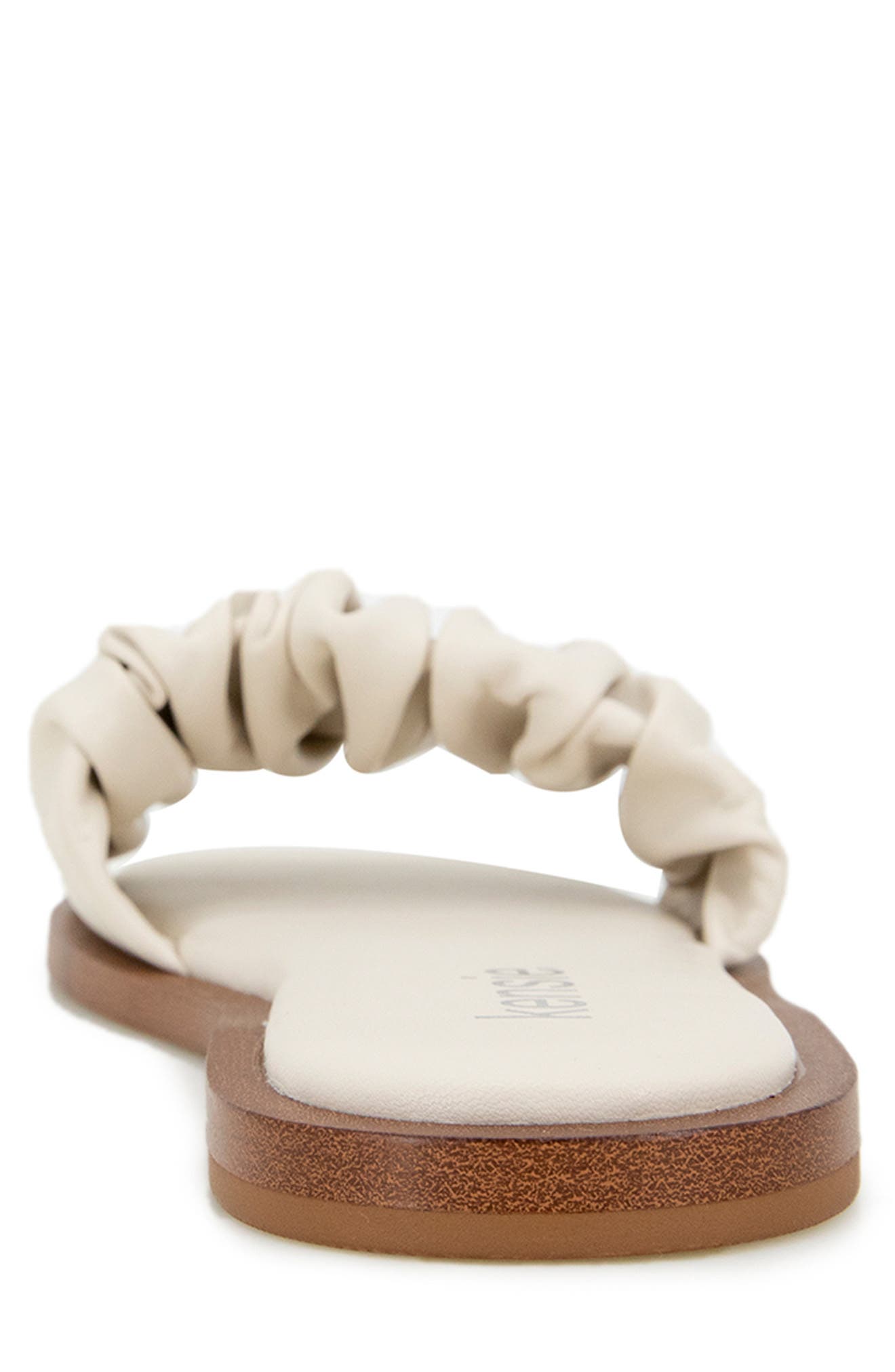 Kensie Cloe Scrunched Flat Sandal (Women) | Nordstromrack