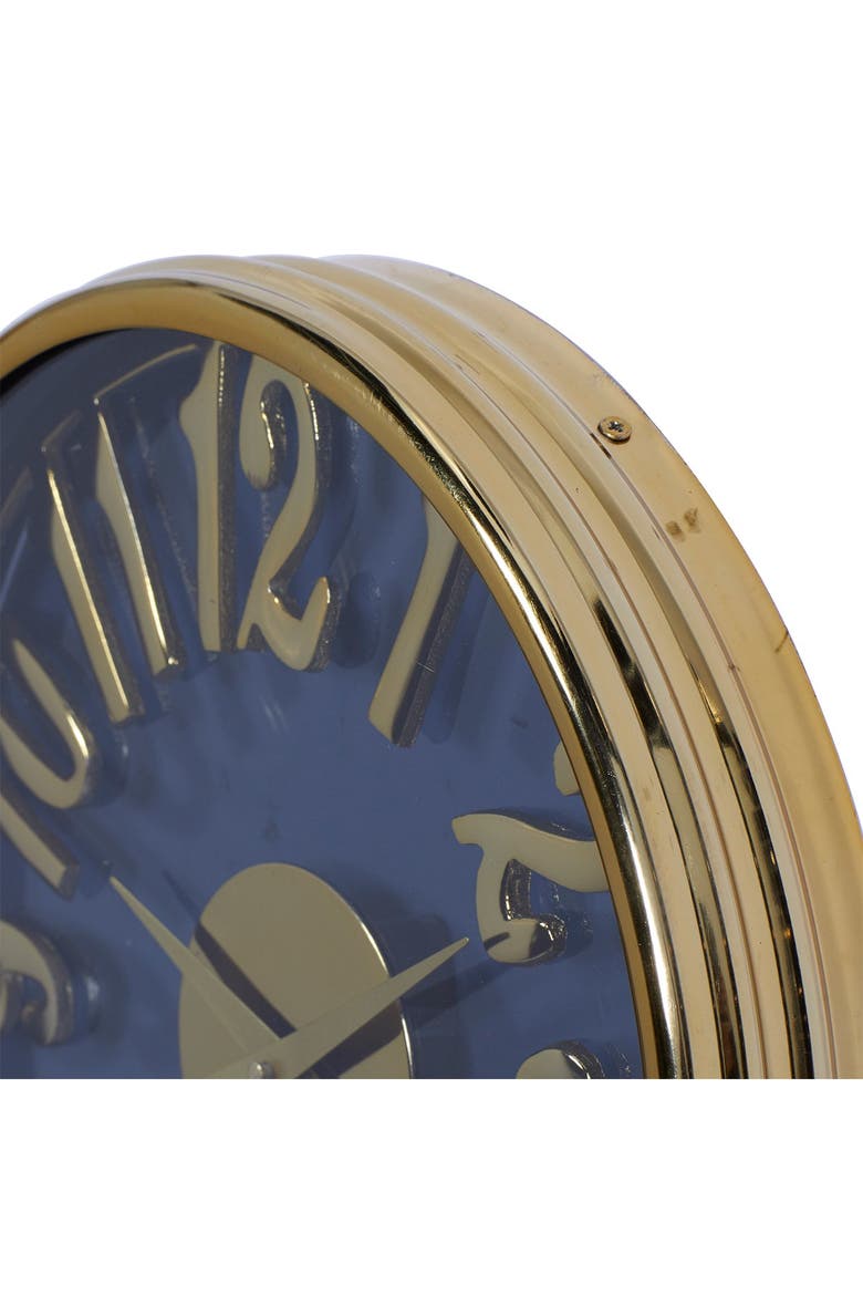 Blue Aluminum Coastal Wall Clock | Nordstromrack