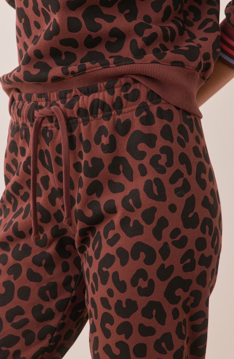 Marine Layer Anytime Leopard Print Joggers | Nordstromrack