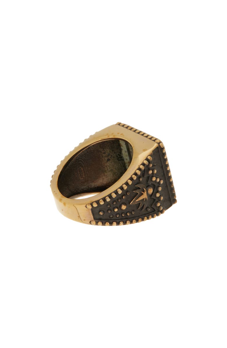 Roberto Cavalli Men's Two-Tone Crystal Band Ring | Nordstromrack