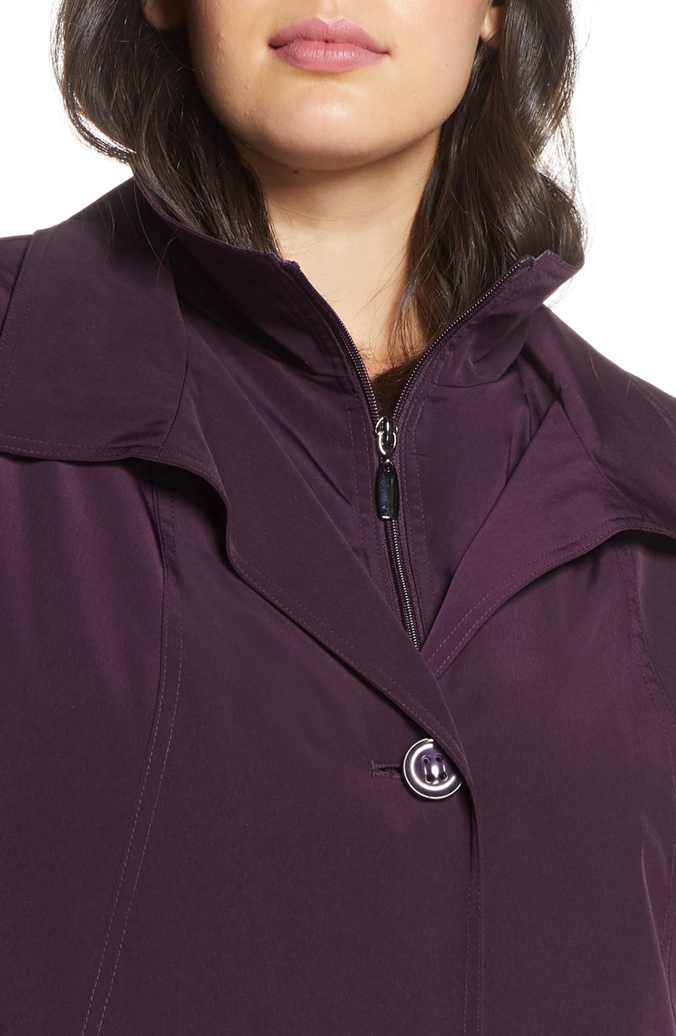 Gallery Hooded Raincoat with Liner | Nordstrom