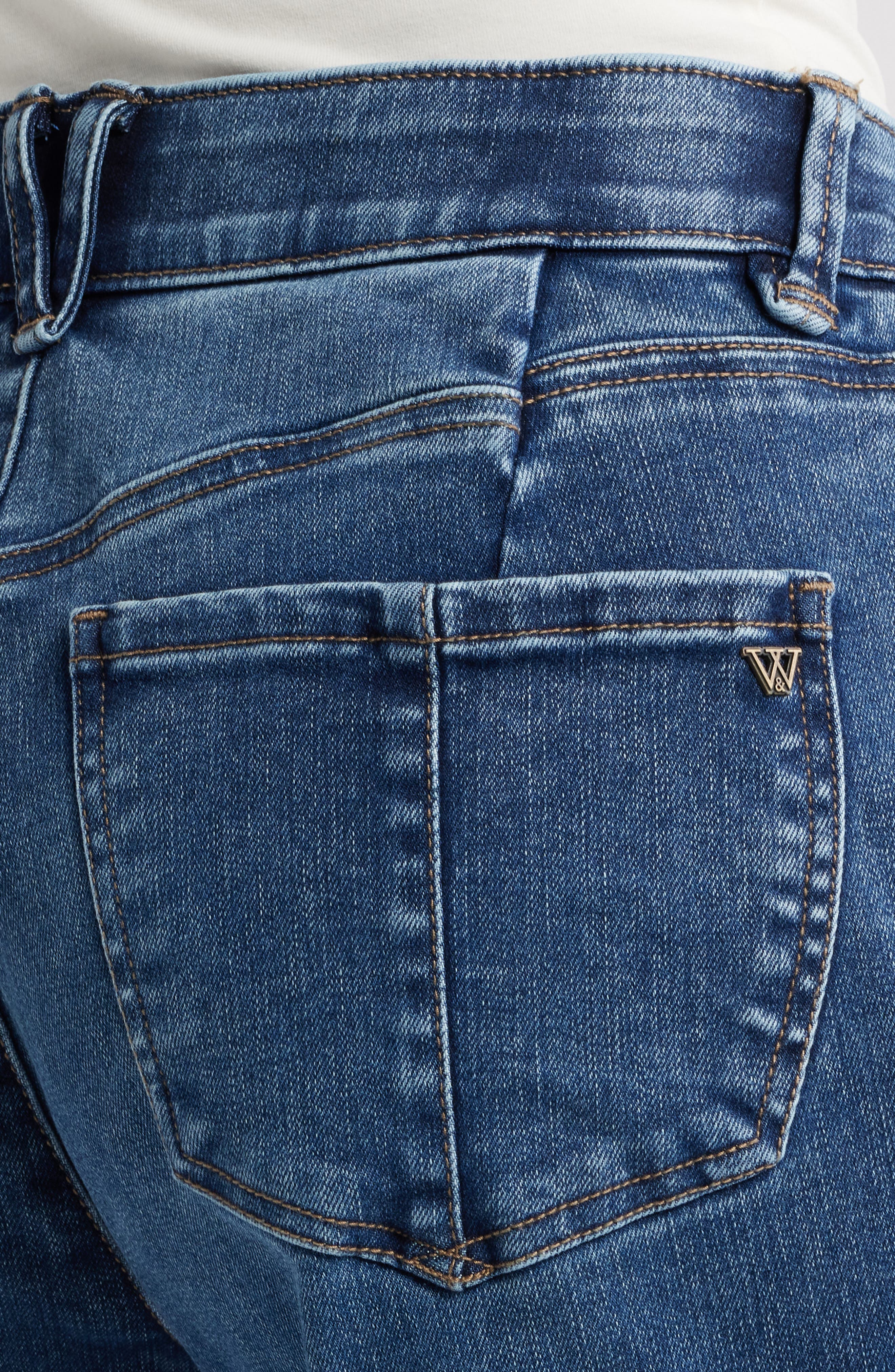 Wit & Wisdom Skyrise Inset High Waist Wide Leg Jeans | Nordstromrack