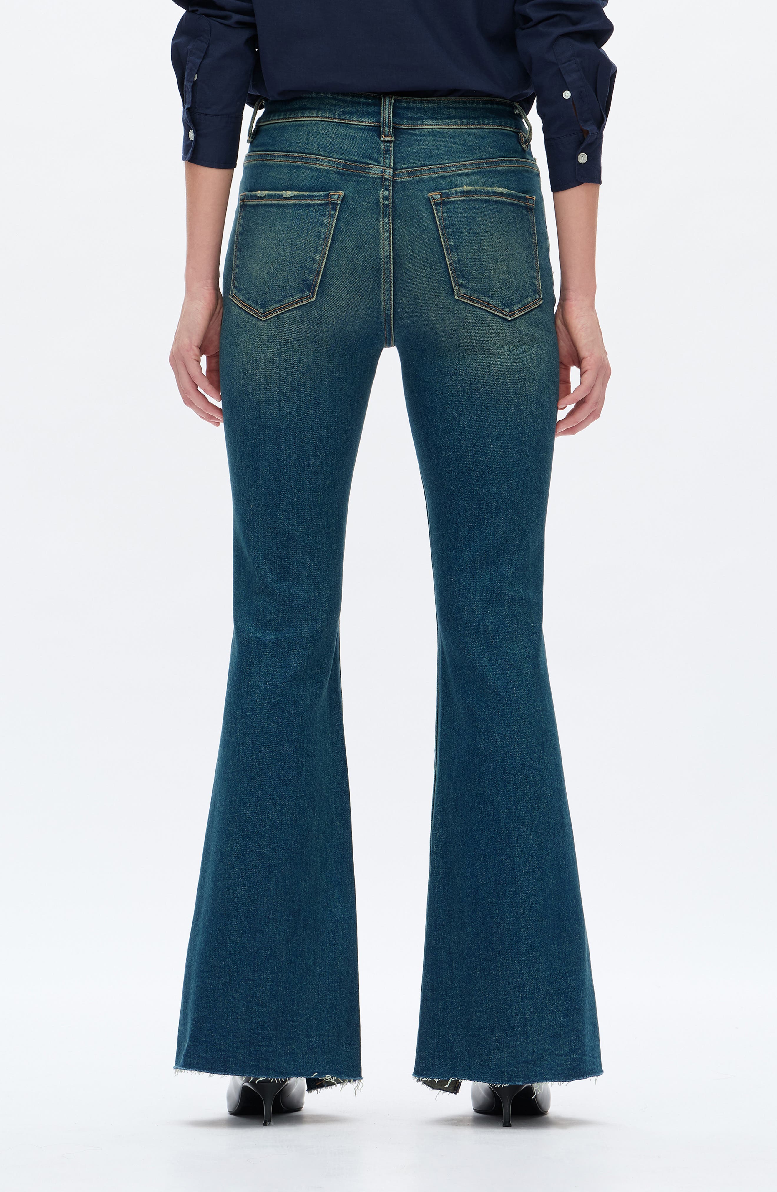 Bayeas High Waist Flare Jeans | Nordstrom