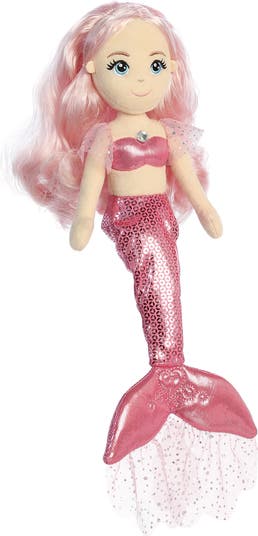 Aurora World Toys 14" Crystal Sparkles Stuffed Animal - Rose Quartz ...